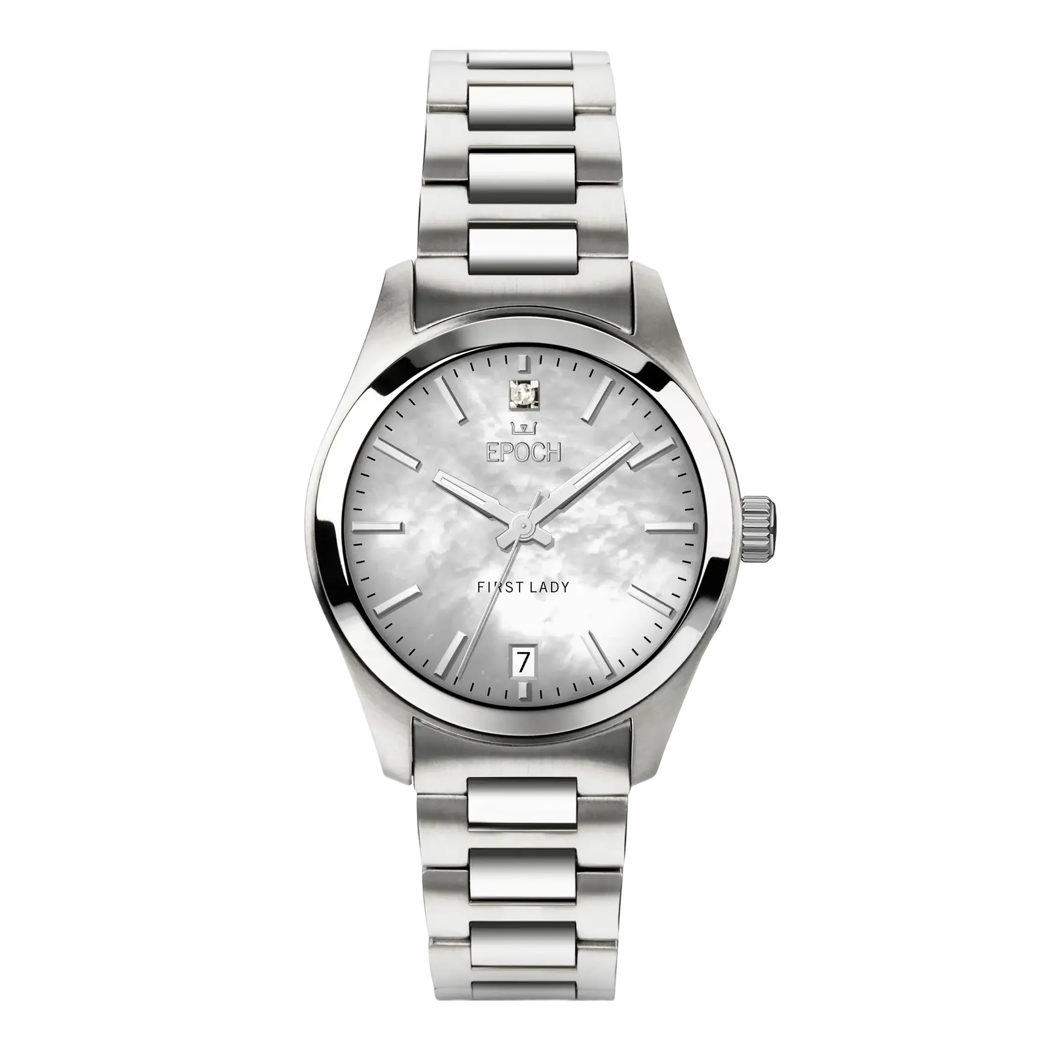 Epoch - First Lady Mother of Pearl White – Watches of Scandinavia