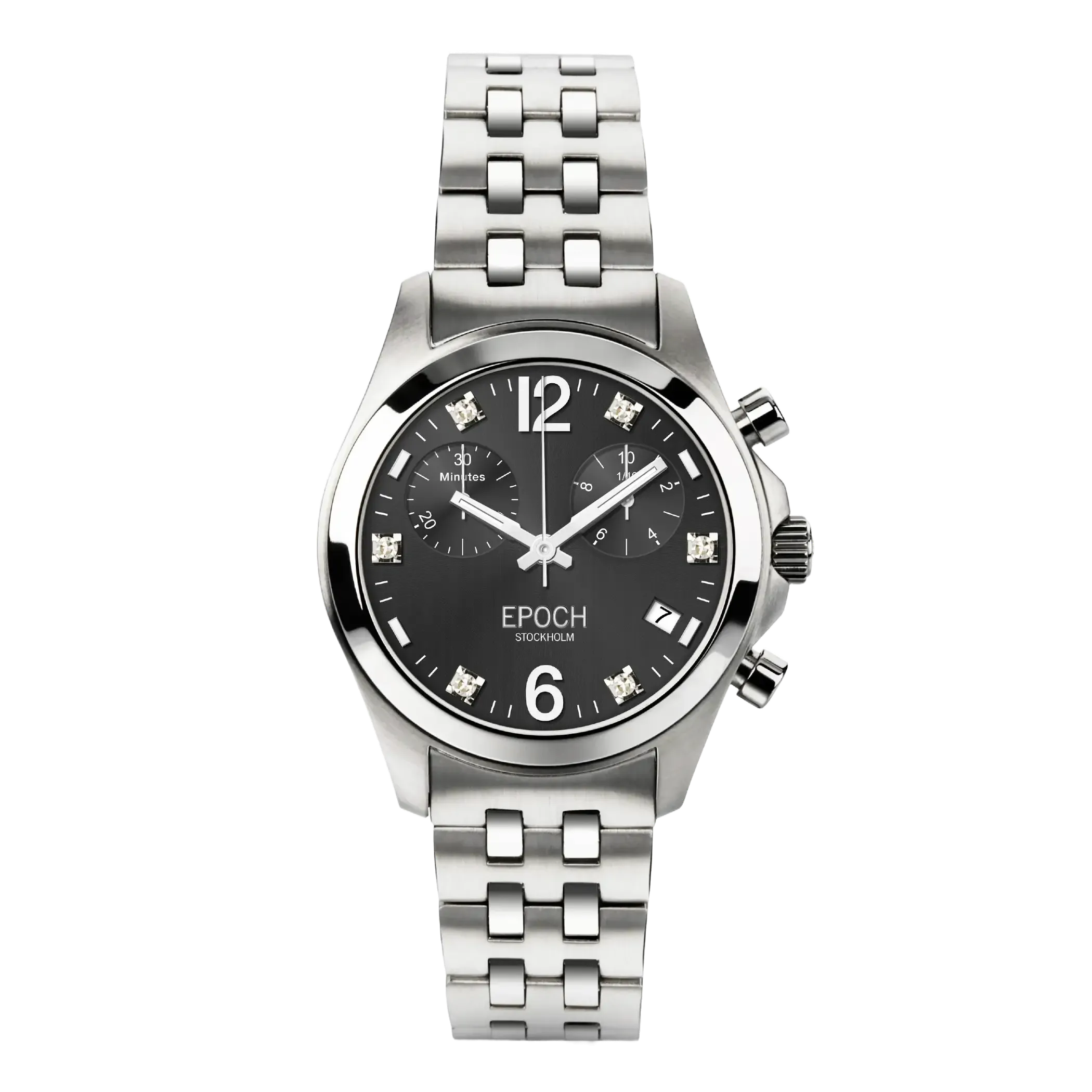 Epoch - First Lady Chronograph Black – Watches of Scandinavia