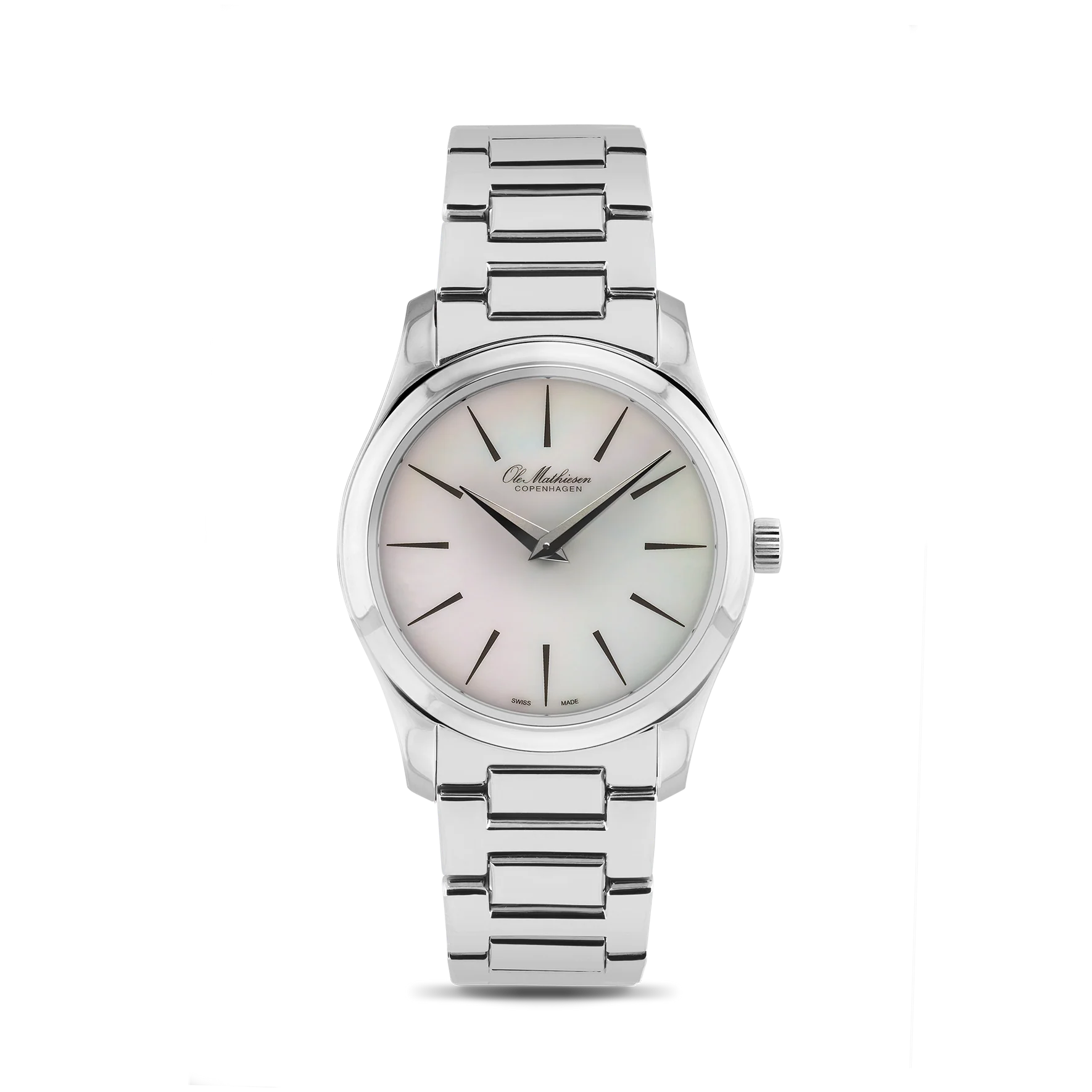 Ole Mathiesen - Heritage Mother of Pearl 34mm – Watches of Scandinavia
