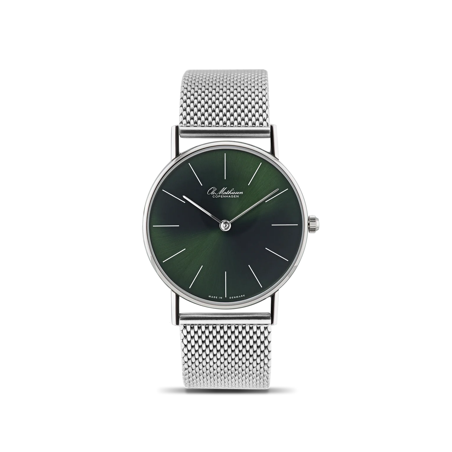 Ole Mathiesen - Classic Green Line 35mm – Watches of Scandinavia